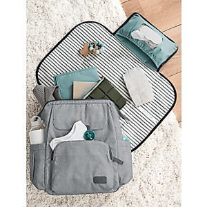 Simple Joys by Carter's Everyday Diaper Backpack, Grey, One Size