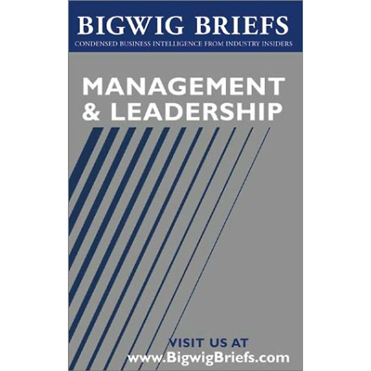 Bigwig Briefs: Management & Leadership - Industry Experts Reveal the Secrets How to Get There, Stay There, and Empower Others That Work For You