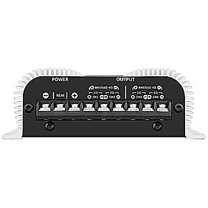 Taramps TS 400x4 with Automatic High Level Input 400 watts RMS 4 Channels Full Range Car Audio Amplifier RCA Input Class D 2 Bridged Channels Multichannel Amplifier System