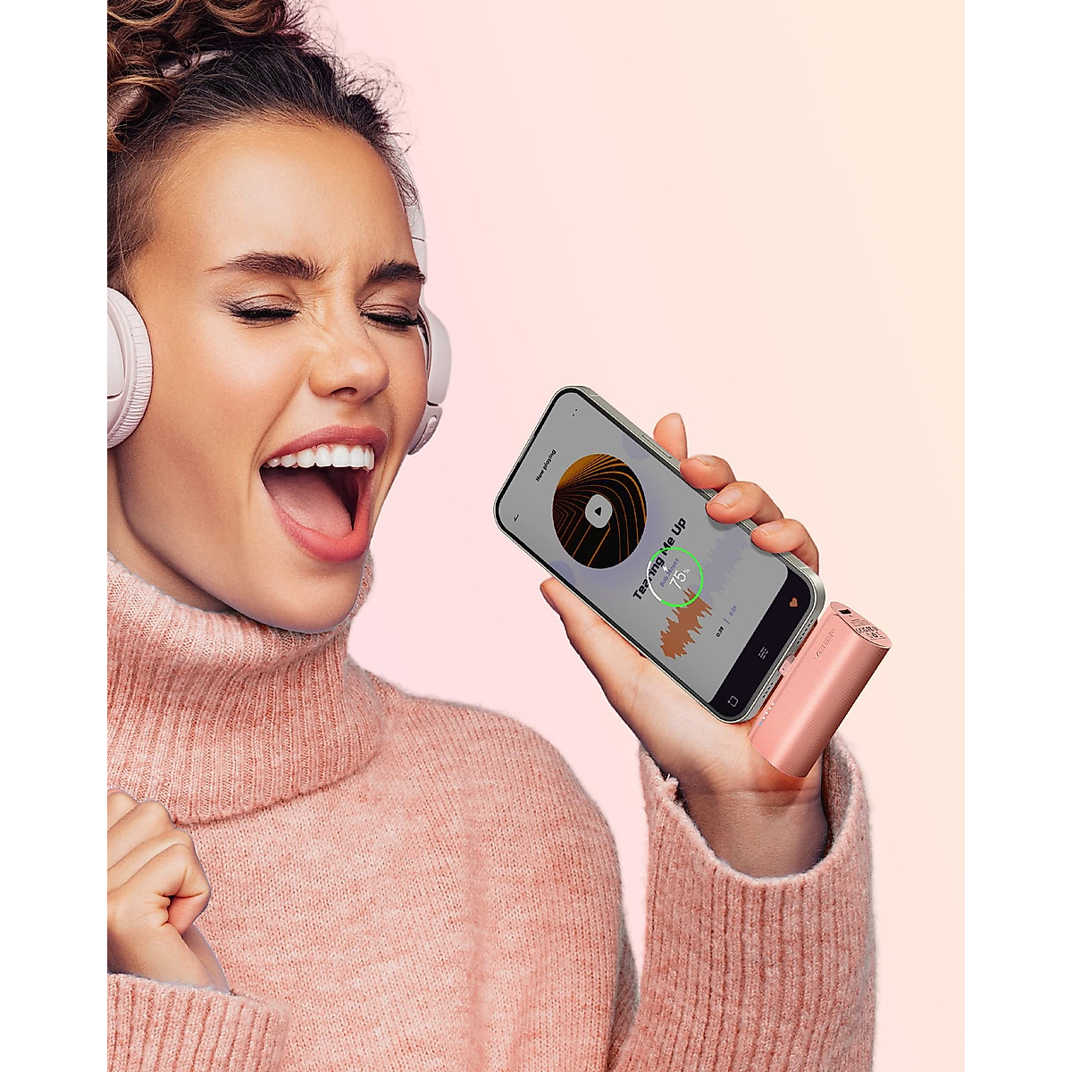 VEGER Portable Charger, USB C Power Bank, 5000mAh Mini Battery Pack Fast Charging 20W Small Charging Bank for Samsung Galaxy S21, S20, S10, S9, Note 20, Pixel, Moto, LG, Oculus Quest, Android Phones