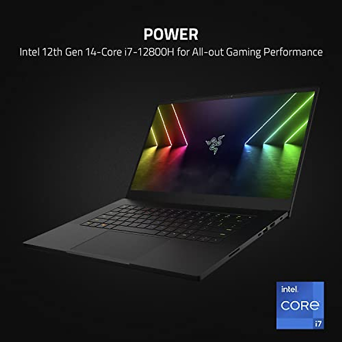 Razer Blade 15 Gaming Laptop: NVIDIA GeForce RTX 3060 - 12th Gen Intel 14-Core i7 CPU - 15.6” QHD 240Hz - 16GB DDR5 RAM - 1TB PCIe SSD - Windows 11 - CNC Aluminum - Chroma RGB - Thunderbolt 4
