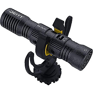 Deity V-Mic D4 Duo Video Microphone Dual Mono/Stereo Recording Interview Mic with Shock Mount for Vlog Pocket Cam DSLR Camera