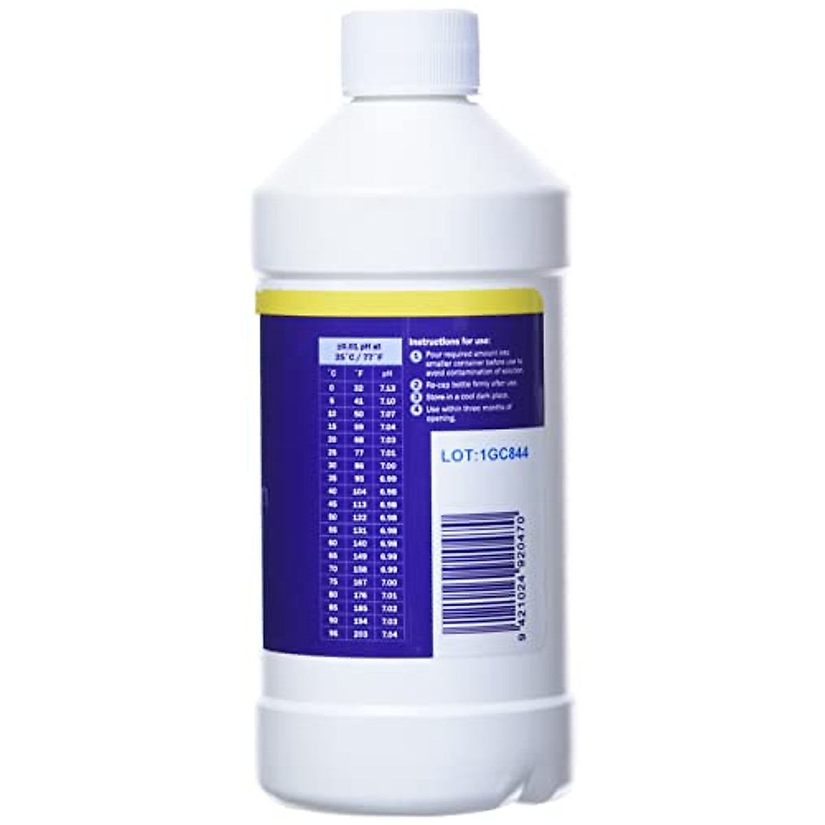 bluelab PH 7.0 Calibration Solution, 500 milliliters, 732896