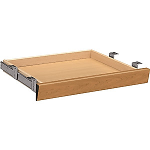 HON Single Pedestal Center Drawer, 22 by 25-3/8 by 2-1/2-Inch, Harvest