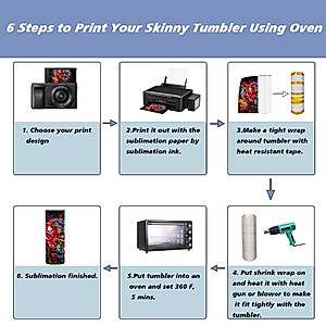 24 Pack Sublimation Tumblers Bulk 20 oz Skinny Straight, Sublimation Blanks Double Wall Stainless Steel Skinny Tumbler with Lid and Straw, Shrink Wrap Film, Individually Boxed, for Heat Press Machine