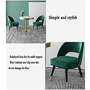 Office Business Hotel Lobby Dining Table Set, Office Meeting Room Small Conference Table Set, Reception Desk and Chair Set for Combination, 1 Table 4 Chairs Negotiating Table Office Leisure Marble Din