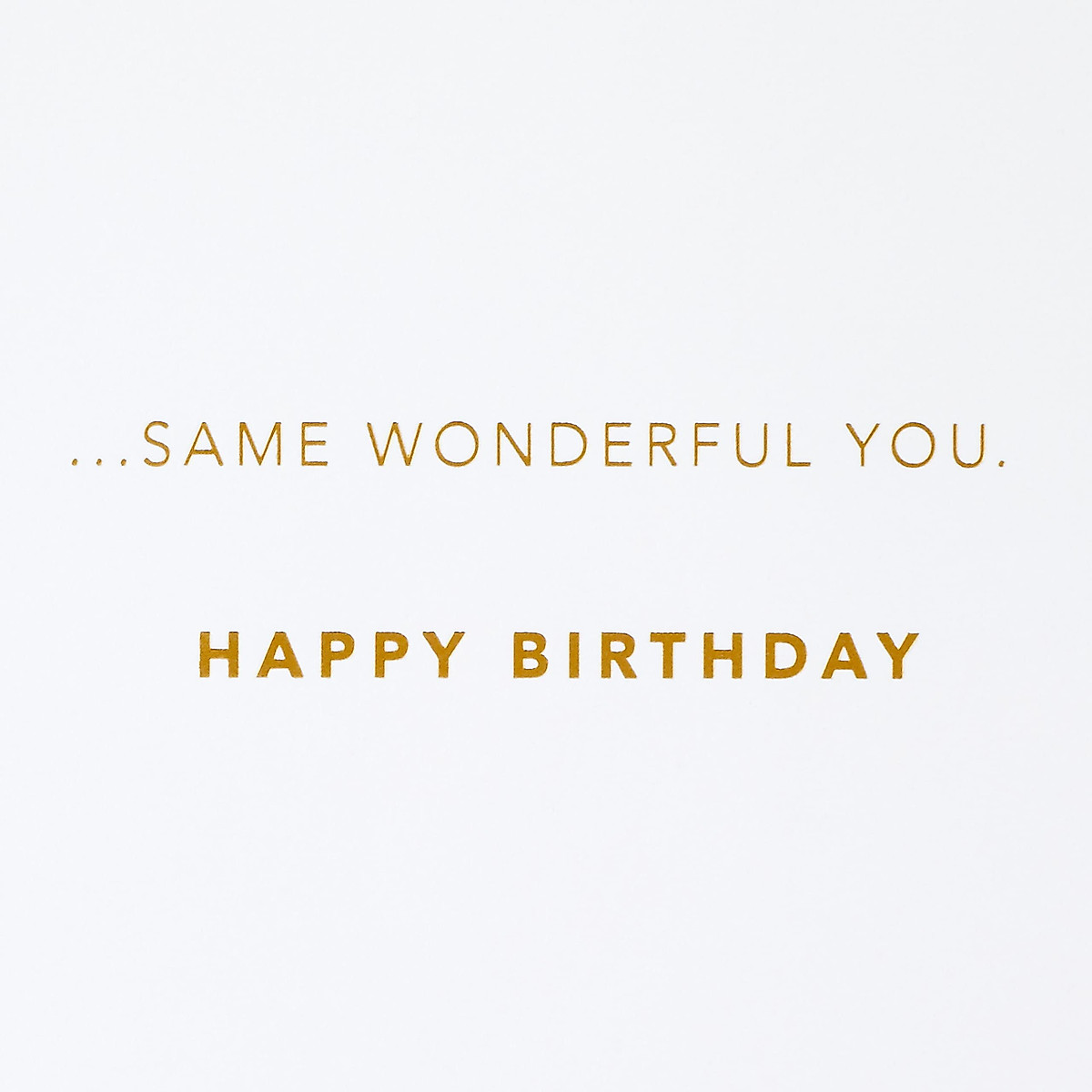 Hallmark Signature Birthday Card (Bookshelf)