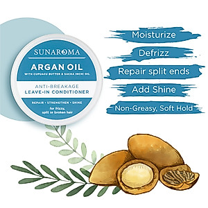 SUNAROMA Argan Oil Leave In Conditioner