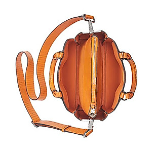 Calvin Klein Rita 2 in 1 Organizaional Mini Bag Crossbody, Flame Orange