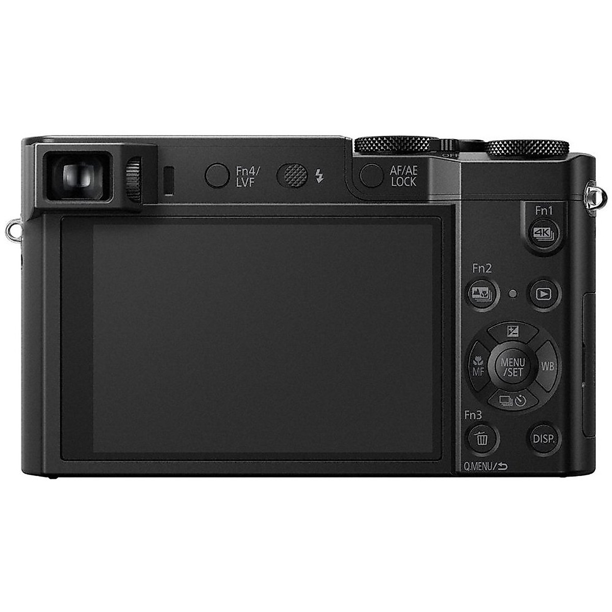 Panasonic LUMIX DMC-ZS100K 20 MP Digital Camera (Black) + 64GB Dual Battery Deluxe Accessory Bundle