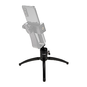 Fotodiox Pro Heavy Duty Tabletop Arched-Leg Tripod - All Metal, Foldable with Pan/Swivel Ballhead for Cameras, Monitors, LED Lights, Flashes, Mic and more