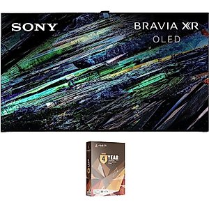 Sony XR55A95L 55 Inch QD-OLED 4K UHD Smart Google TV with AI Upscaling with an Additional 4 Year Coverage (2023)