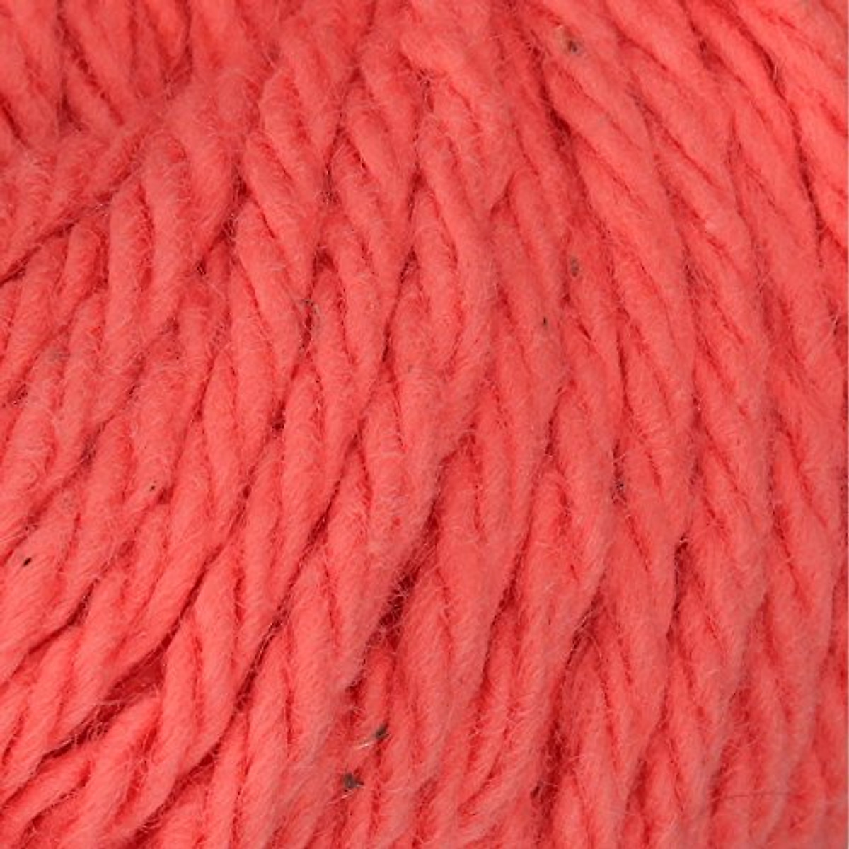 Lily Sugar 'N Cream The Original Solid Yarn, 2.5oz, Medium 4 Gauge, 100% Cotton - Tangerine - Machine Wash & Dry