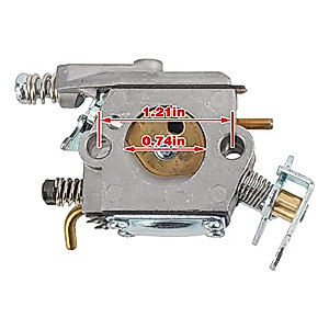 Carbbia Carburetor 545081885 530069703 w/Tune up Kit for Poulan 1900 1950 1975 2050 2075 2150 2250 2375 2550 for Craftsman Carb C1U-W8 C1U-W14 WT-324 WT-391 WT-600 WT-624 WT-625 WT-637 WT-662 WT-89