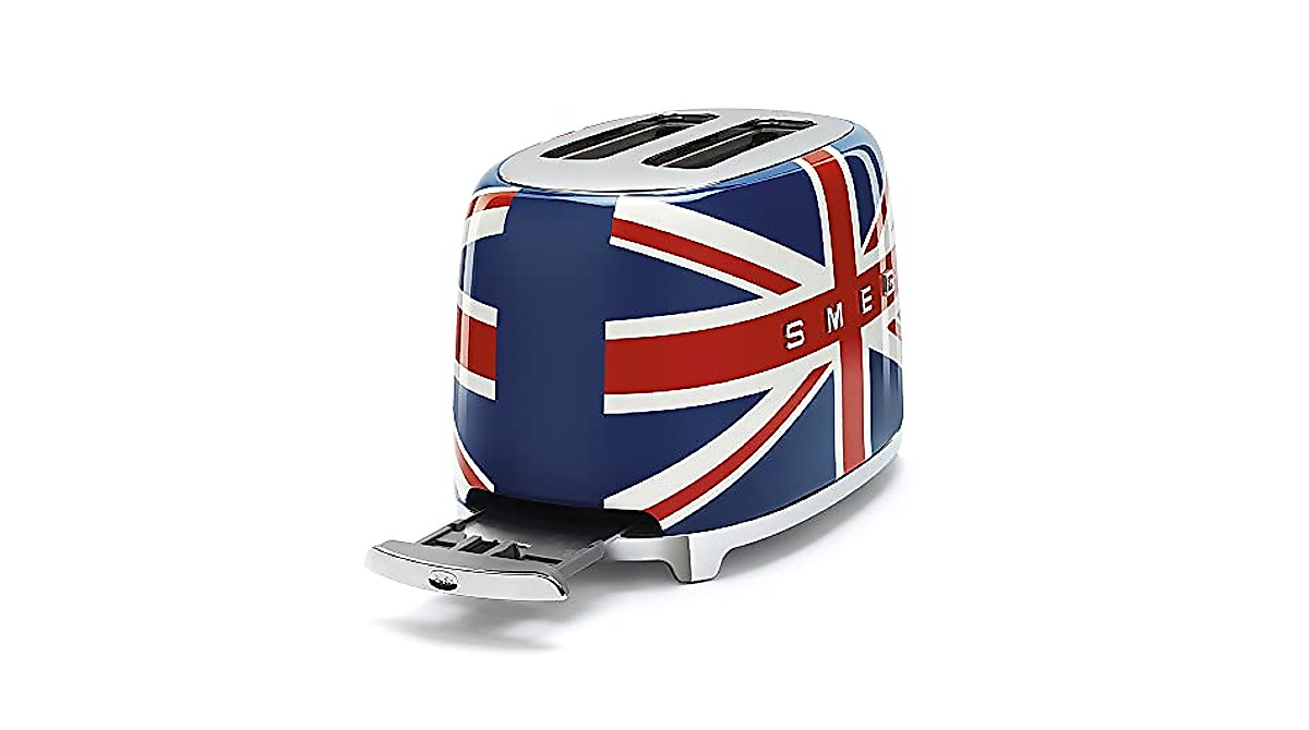 Smeg Retro 50s Union Jack Toaster - Stylish & Precise Toasting