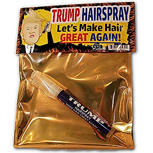 Trump Hairspray - Make Hair Great Again - Political Humor Gag Gift, Stocking Stuffer