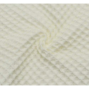 GQZLUCK 100% Natural Cotton Classic Waffle Weave Dish Cloths, Soft Ultra Absorbent Bath Hand FaceTowel, Fast Drying Lightweight Washcloth, Set of 6 (Beige)