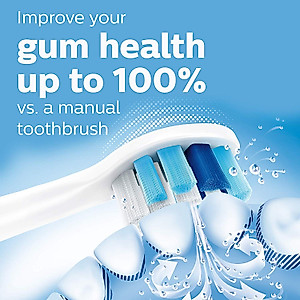 Philips Sonicare ProtectiveClean 5300 Rechargeable Electric Toothbrush - Plaque Control with Pressure Sensor, Up to 2 Weeks Operating Time