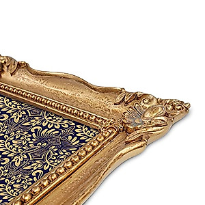 SIMON'S SHOP 8x10 Picture Frame Baroque Picture Frames 8x10 Vintage Photo Frames 10 x 8 in Bronze