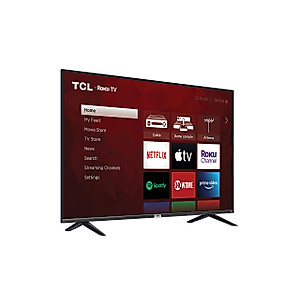 TCL 43S435 43 inch LED 4-Series Roku Smart 4K UHD TV (Renewed)