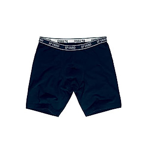 JP 1880 Menswear Big & Tall Plus Size L-8XL Stretch Cotton Long Leg Boxer Briefs Navy Blue 62/64 711242 70