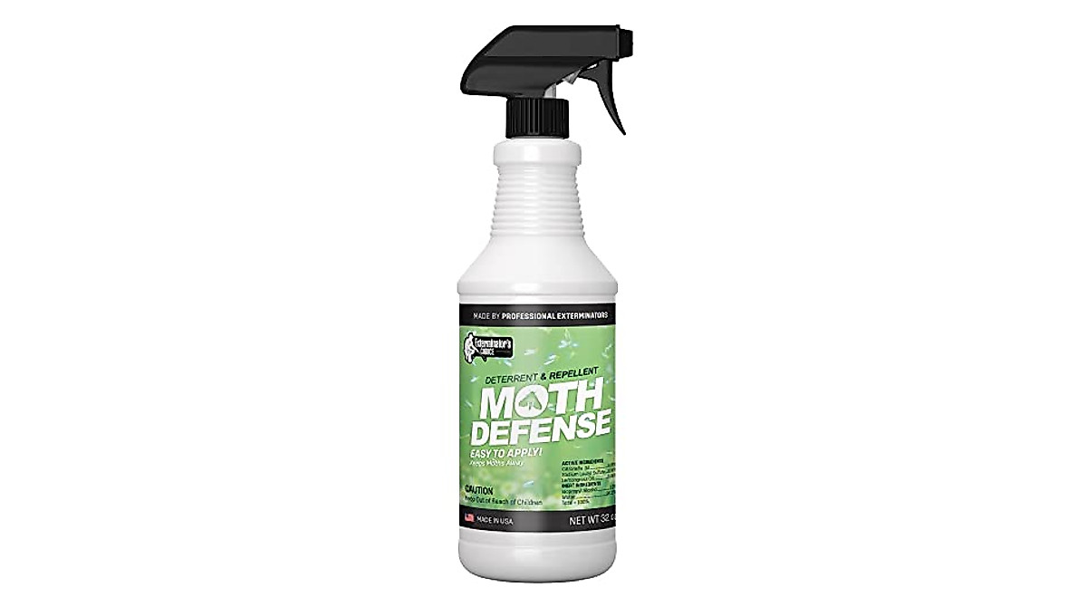 Exterminator’s Choice - Moth Defense Spray - 32 Ounce - Natural, Non ...