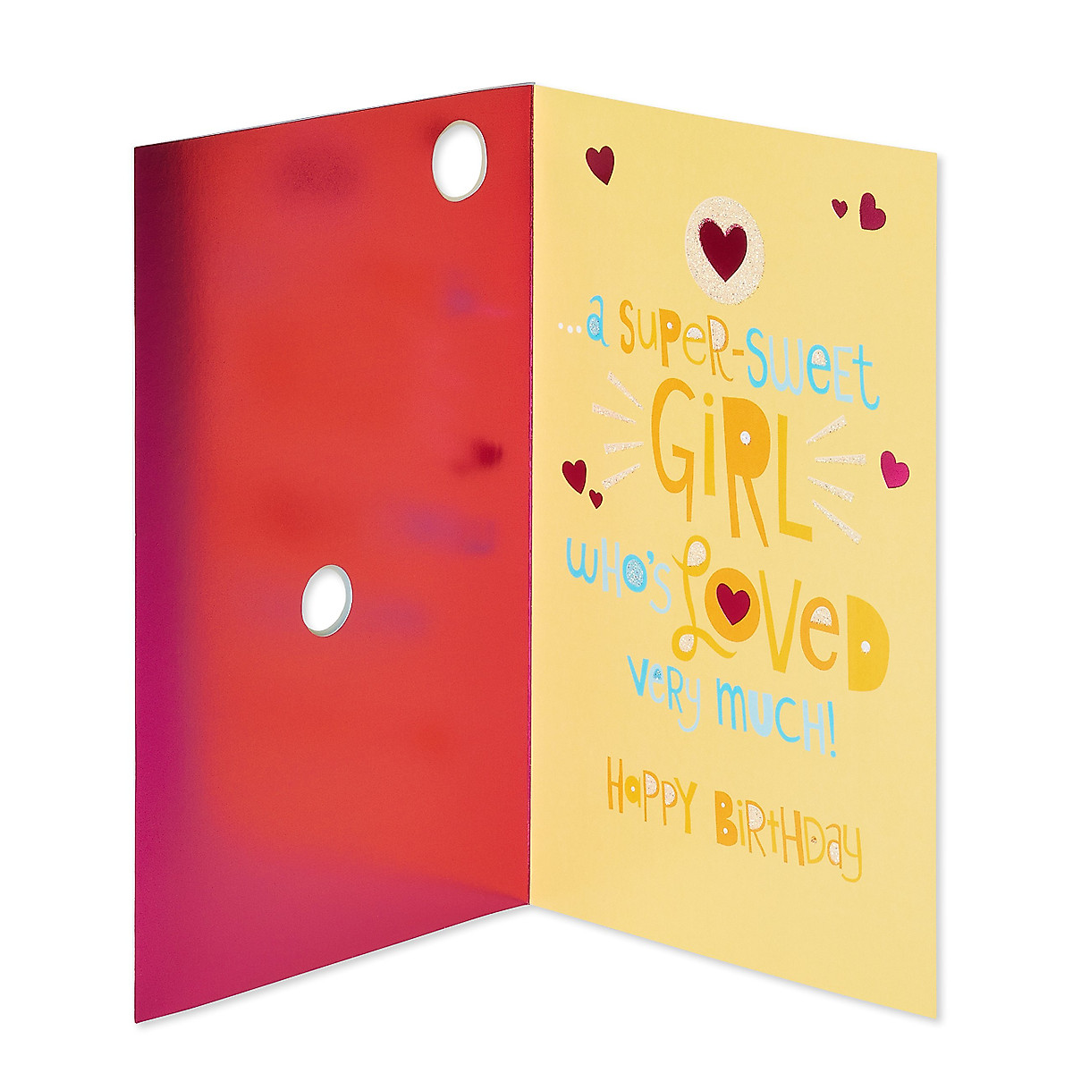 American Greetings Birthday Card for Granddaughter (Shining Star)
