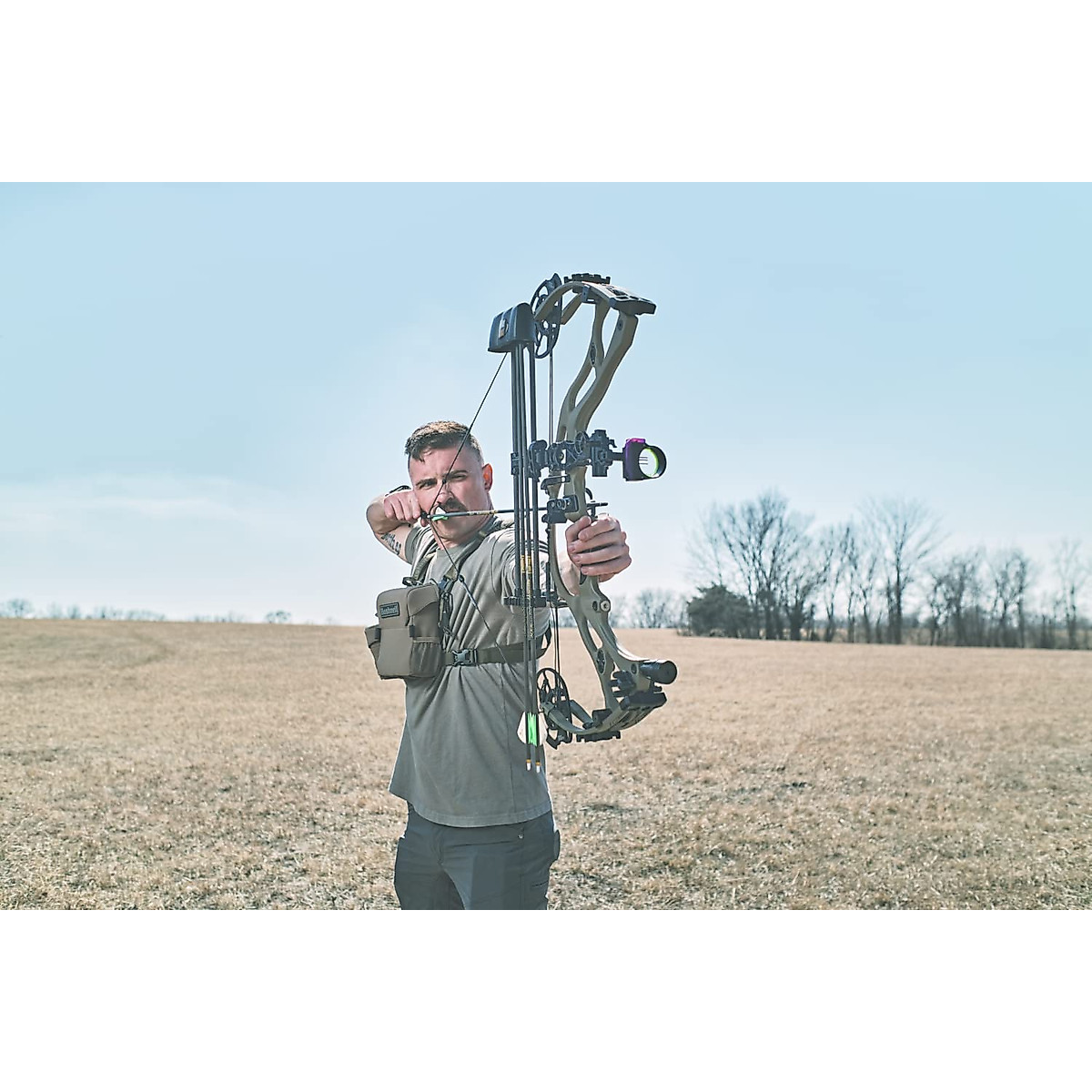 Bushnell Vault Binoculars Pack, Rugged Carrying Case for Outdoor Enthusiasts with Water-Resistant Design and Multiple Pockets