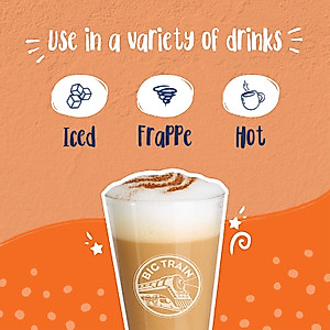 Big Train Spiced Powdered Instant Chai Tea Latte Mix, Spiced Black Tea with Milk, For Home, Coffee Shop, Restaurant Use, 56 Ounce