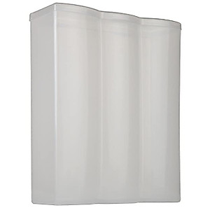 Home-X Airtight Cookie, Cracker & Biscuit Storage Container - Keep Food Fresh & Secure with Lock Lid - Perfect for Crackers, Cookies and Snacks