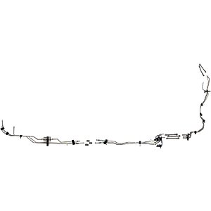 Dorman 919-871 Front Stainless Steel Fuel Line Kit Compatible with Select Chevrolet / GMC Models (OE FIX)