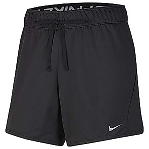 Nike Women's Dri-fit Attack 2.0 Tr5 Shorts, Black/(Particle Grey), Small