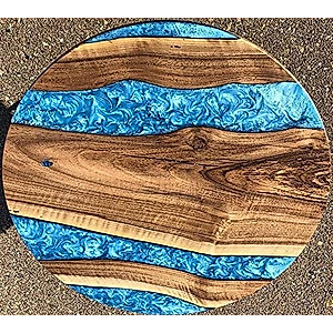 Epoxy Table, Live Edge Wooden Table, Epoxy Resin River Table, Natural Wood,Dining table, Natural Epoxy Table, Resin Table