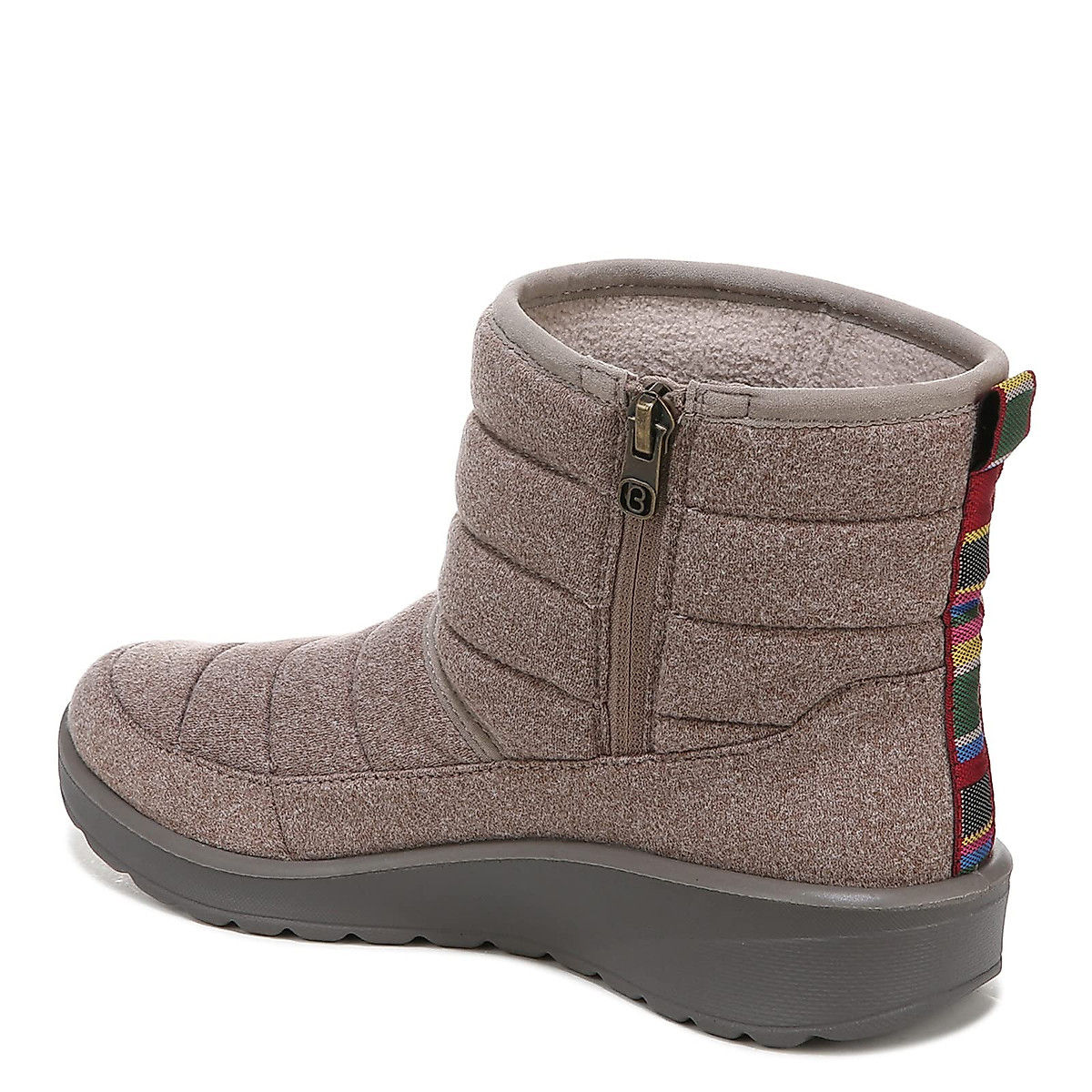 BZees Women's Glacier Ankle Boot, Taupe, 7.5