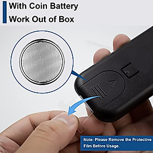 Motiexic Remote Control for Bose Solo 5 10 15 Series ii TV Sound System/ 732522-1110 418775 410376 TV Soundbar Sound System with CR2025 Battery Inside Bluetooth Key Button