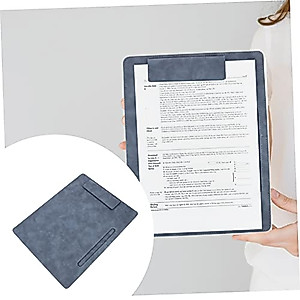 STOBOK 4pcs Folder Board Pencils File Folder Organizer Pencil Sketch Hand Support Exam Paper Base Clipboard Paper File Organizer Conference Writing Board Exam Paper Clips A4 Pu