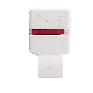 Centoco 3800SCLC-001 Deluxe Plastic Elongated Toilet Seat with Slow Close and Lift and Clean, White