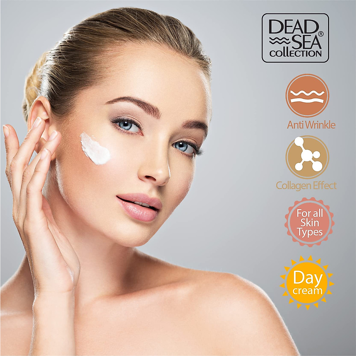 Dead Sea Collection Collagen Day Cream for Face (1.69 fl.oz)