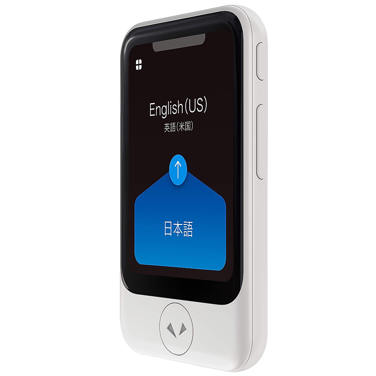 Pocketalk Model S Real Time Two-Way 82 Language Voice Translator with 2 Year Built-in Data and Text-to-Translate Camera & HIPAA Compliant/White