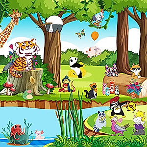 300 Pcs Cute Stickers for Kids, Water Bottle Stickers, Vinyl Aesthetic Stickers, Waterproof Stickers for Laptop Skateboard Scrapbook Animal Kawaii Teacher Computer Hydroflask, Mixed Colorful Sticker Packs for Teens Girls Kids Adults.