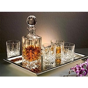 Godinger Stainless Steel Rectangular Tray, Multipurpose use for Vanity, Serving 11 x 16