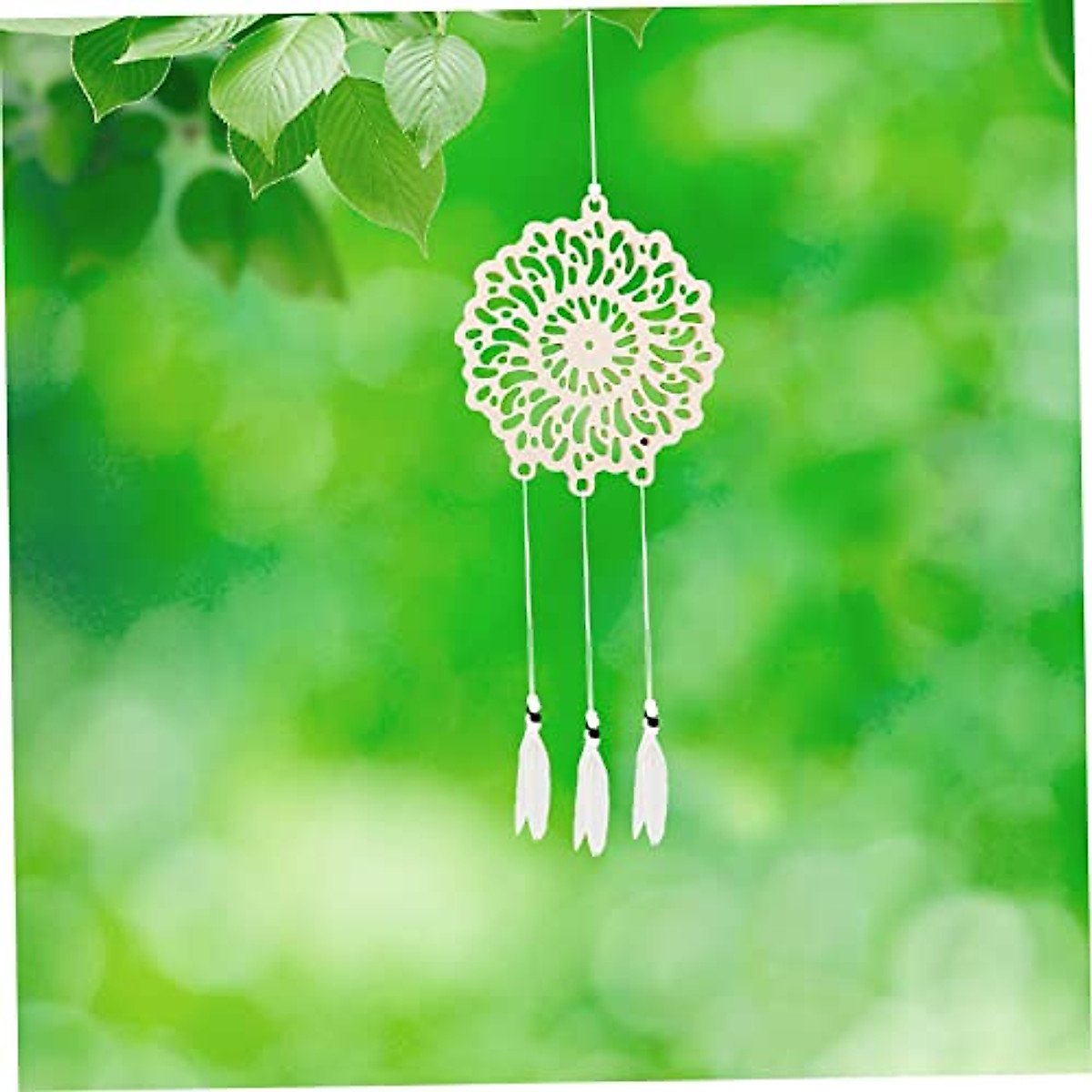 5pcs Dream Catcher Stencil Mini Silicone Molds Circle Tray Resin Molds Necklace Pendant Silicon Molds Silicone Jewelry Pendant Molds Dreamcatcher Charms Molds DIY Silicone Mold Set