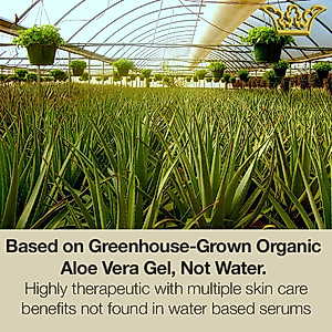 LEROSETT Serum for Acne Scarring Healing, Redness, Breakouts, Blemishes, Irritation, Razor Burn, Hydrate & Soothes Skin, Natural Serum. Plant Based Vegan - 1 oz