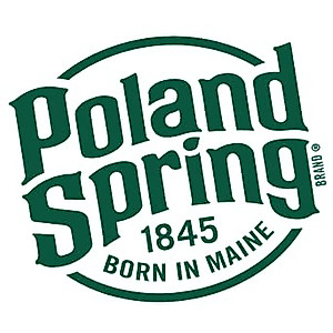 Poland Spring Water Bottles - Poland Spring Small Water Bottles, Mini Water Bottle, Poland Spring 8 oz Bottled Water 16 Pack - Bottled Poland Spring Water - Spring Water Bottles 16 Pack