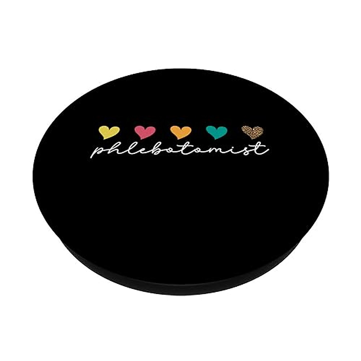 Phlebotomist Hearts Phlebotomy Phlebotomist PopSockets Standard PopGrip