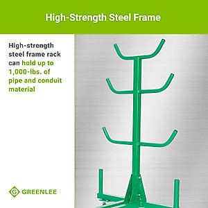 Greenlee - Rack Assy,Pipe & Conduit (668), Material Handling (668)