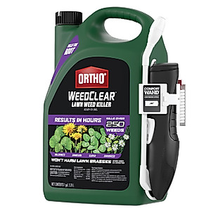 Ortho WeedClear Lawn Weed Killer Ready-to-Use1 with Comfort Wand (South), Kills Dandelion and Clover, 1 gal.