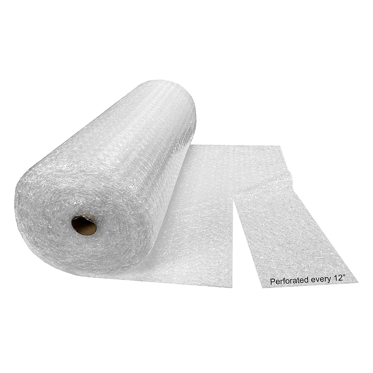 Bubble Roll Wrap 48" Wide x 65' Large Bubbles 1/2" Perforated 12"