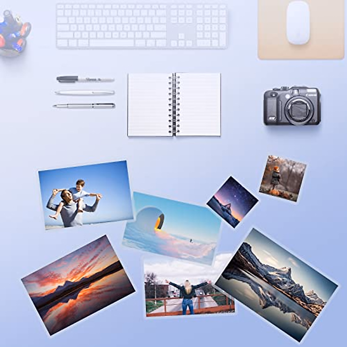 MAXDONE Thermal Laminating Pouches, Laminating Sheets, 3Mil A4, A5, A6 for Laminator 100 Pack