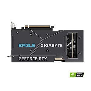 GIGABYTE GeForce RTX 3060 Eagle OC 12G (REV2.0) Graphics Card, 2X WINDFORCE Fans, 12GB 192-bit GDDR6, GV-N3060EAGLE OC-12GD Video Card